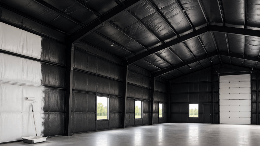 Black Vapor Barrier Facing vs. Painting Insulation | CMI Insulation